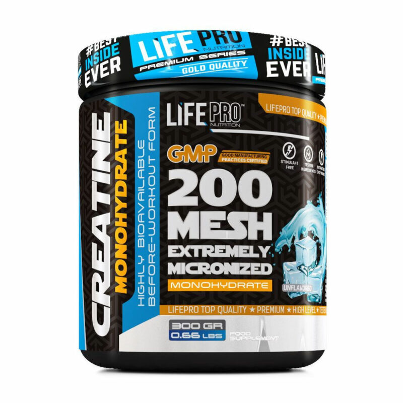 Life Pro Creatine Monohydrate 200 Mesh 300g Diamond Wholesale
